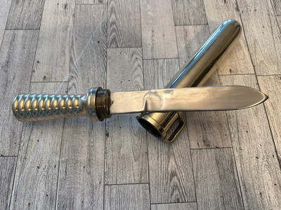 VINTAGE German Divers knife Brass RARE | eBay