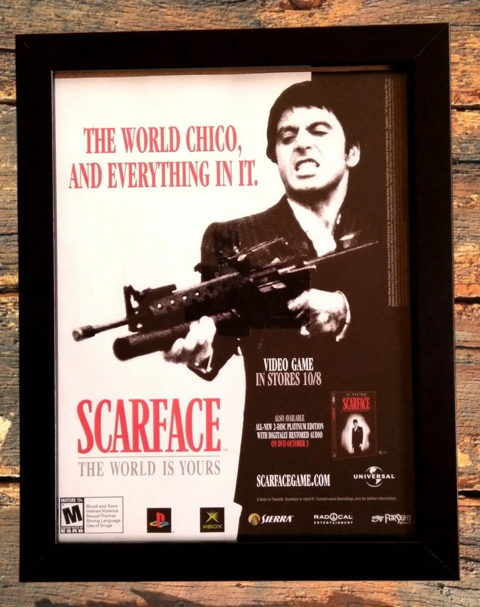Scarface Framed Poster