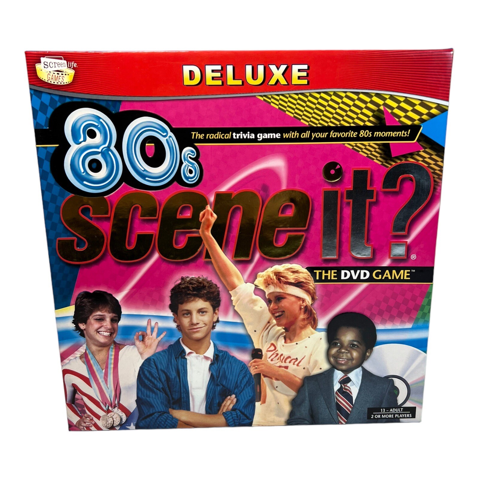 Retro 80s Scene It? The DVD Trivia Board Game Screenlife Complete In ...