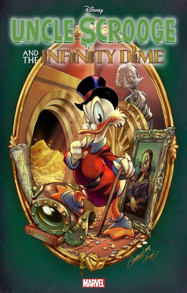 UNCLE SCROOGE AND THE INFINITY DIME 1 1:50 J SCOTT CAMPBEL VARIANT ...