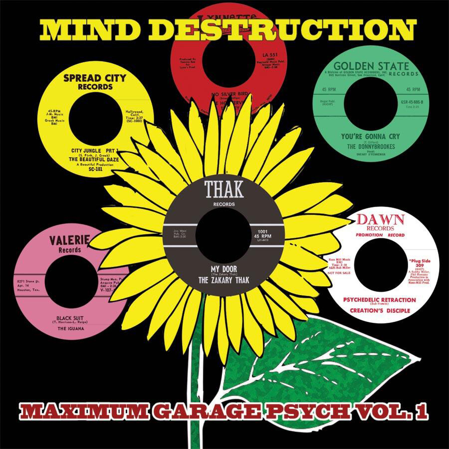 Various Artists Mind Destruction Maximum Garage Psych - Volume 1 (Vinyl ...