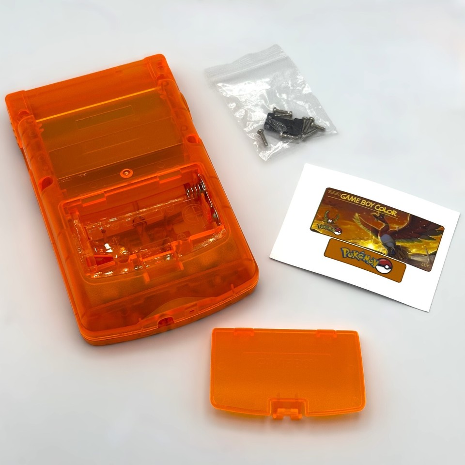 Nintendo Gameboy Color Laminated 2.0 Retro Pixel UV Printed Custom IPS ...