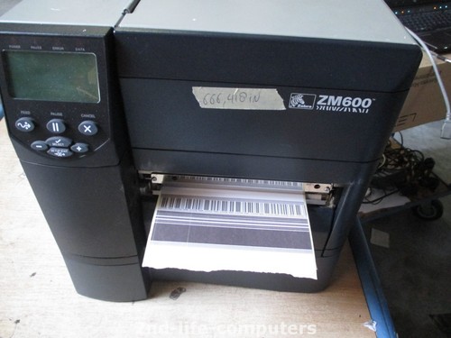 Zebra ZM600 ZM600-200E-0100T USB Thermal POS Network Label Printer ...