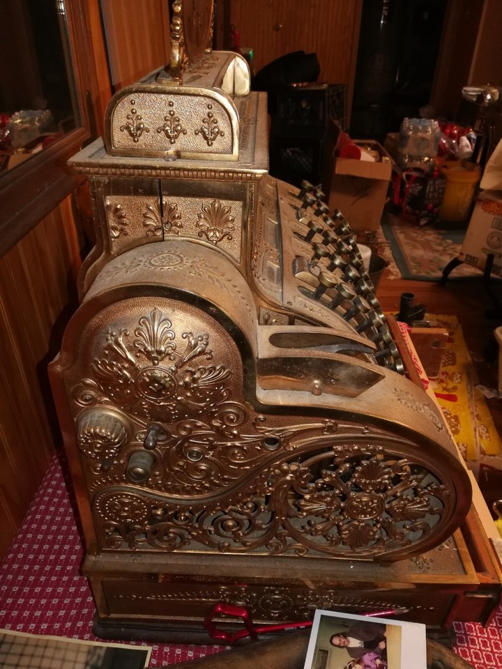 VINTAGE NATIONAL CASH REGISTER - Model 452, CIRCA 1896 | eBay