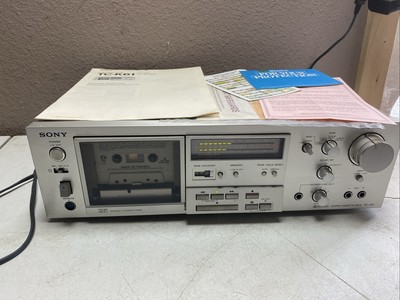 Sony TC-K61 Stereo Cassette Deck Sendust & Ferrite Head (tested/works ...
