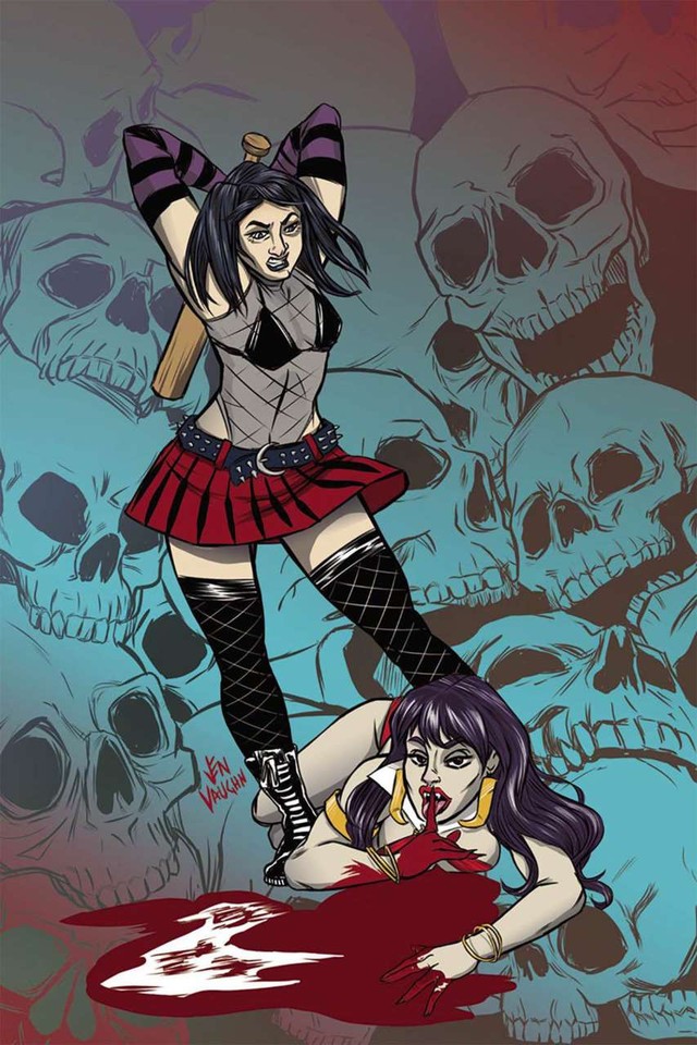 Hack/Slash vs. Vampirella #3C FN; Dynamite | 1:10 virgin variant - we ...