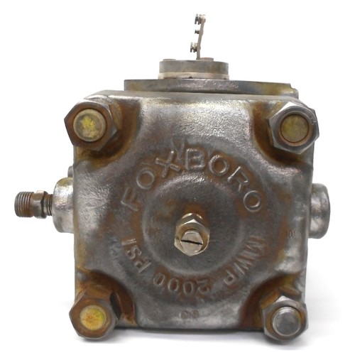 FOXBORO TYPE 37 DIAPHRAGM METER MEASURING ELEMENT, 0-100" H20, 12X+DE ...