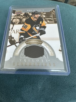 Kris Letang Jersey 90/99 22-23 UD Upper Deck Trilogy Generations ...
