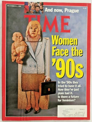 Time Magazine December 4, 1989- Women Face The '90s - Feminism-M275 | eBay