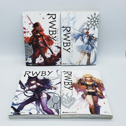 RWBY Official Manga Anthology Vol.1–4 Complete Set Japanese Edition | eBay