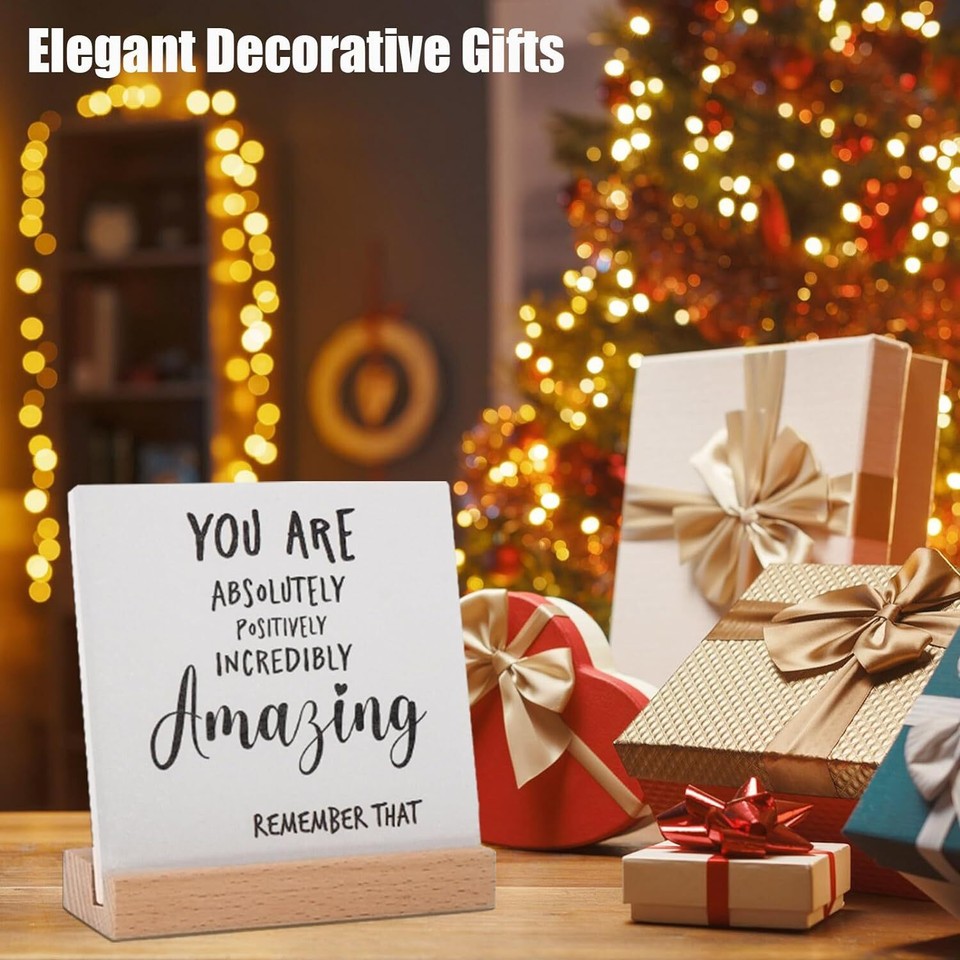 Lodeskee You are Amazing Encouragement Gifts for Women, Black-You ...
