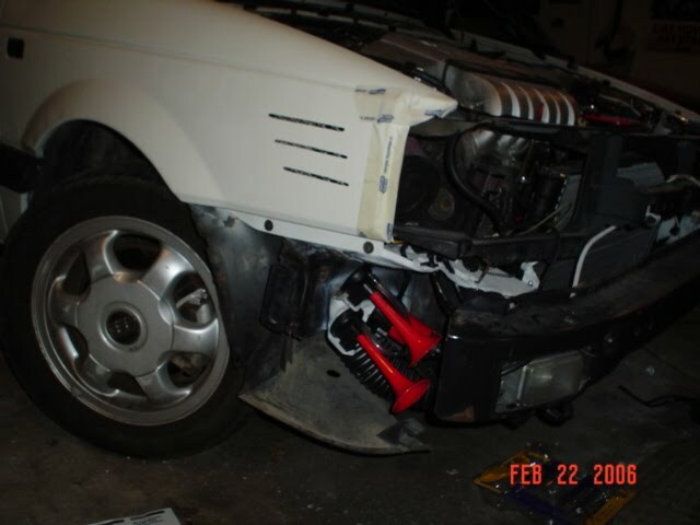 Fender side brackets for VW Passat / Quantum B2 B32 B3 B4 bumper F/R ...