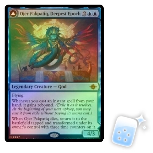 Foil Ojer Pakpatiq, Deepest Epoch M/NM Magic MTG The Lost Caverns Of ...
