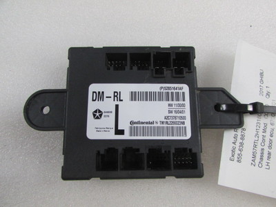 Maserati Ghibli, LH Rear Door Control Module, ECU, Used, P/N 670008401 ...