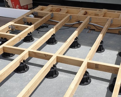 10pcs Heavy Duty Adjustable Decking Pedestal Riser for Timber 50mm-40mm ...