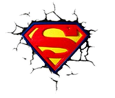 LARGE-SIZED CAR DECALS - SUPERMAN | eBay