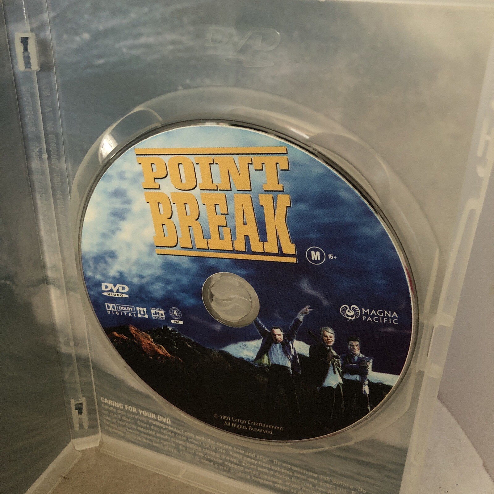 Point Break (DVD, 1991) VGC. Free Shipping. 9315842008116 | eBay
