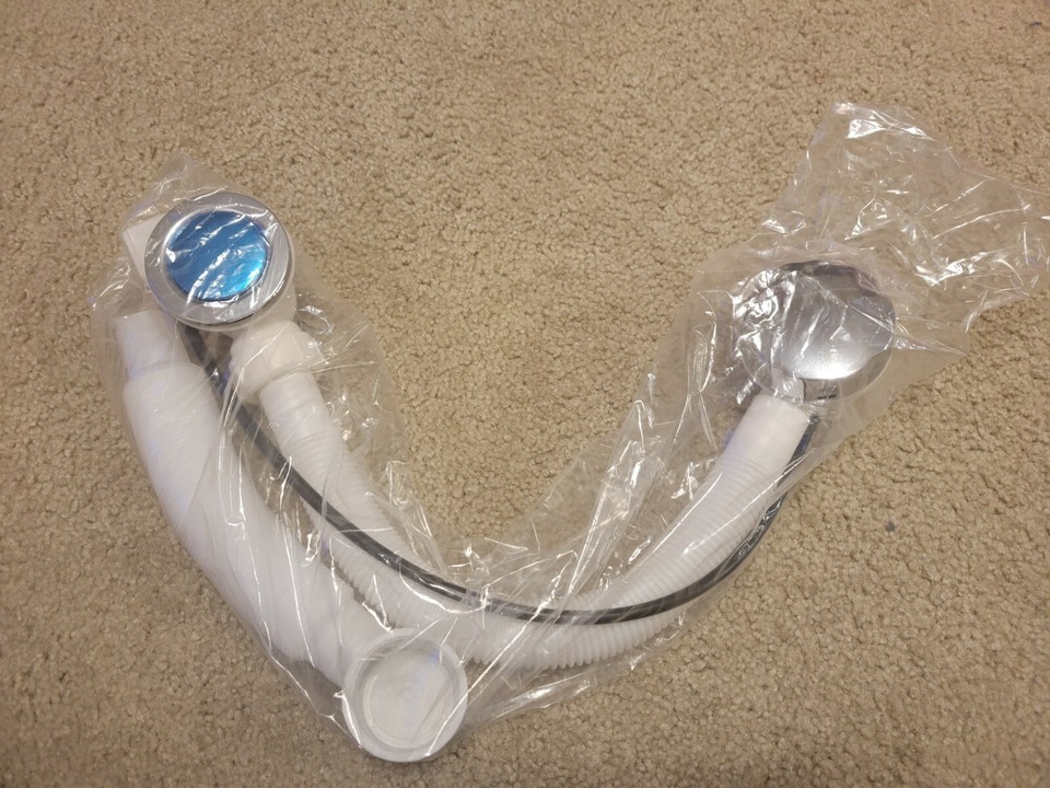 Rotary Bathtub Drain Water Removal Device Sewer Pipe Chorme Bathtub ...