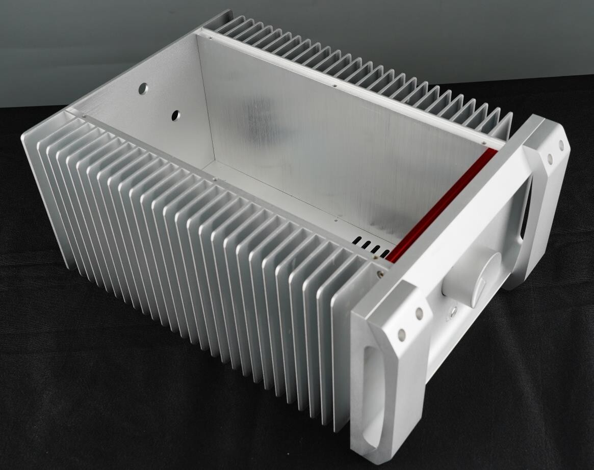 Aluminum Chassis DIY Mono Amplifier Audio Shell Class A Case Size 242* ...