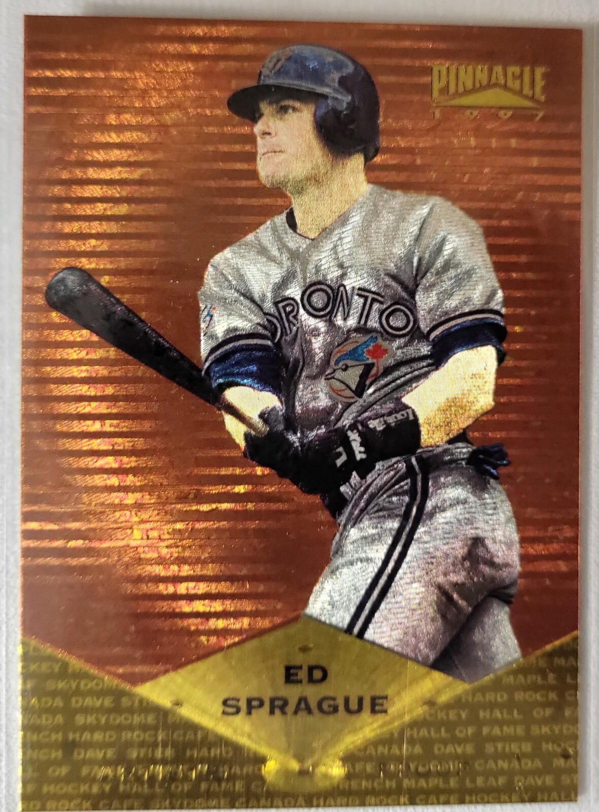 1997 Pinnacle Museum Collection Ed Sprague #57 Baseball Card | eBay