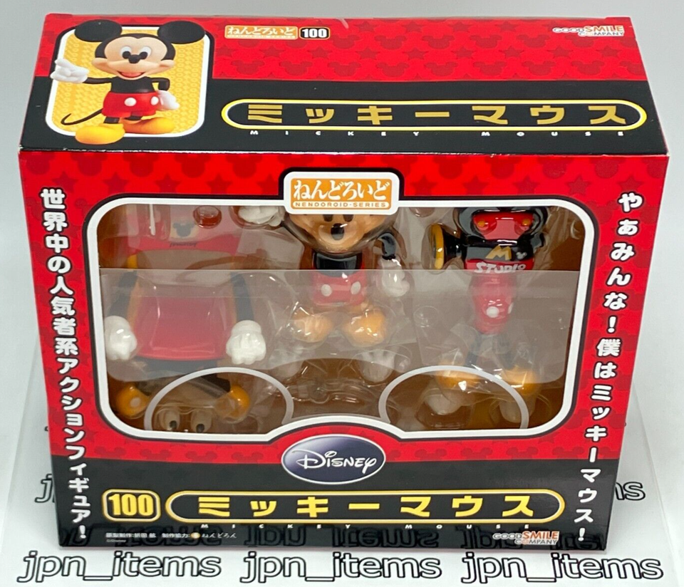Mickey Mouse Nendoroid 100 Disney Action Figure Good Smile 2018 ...