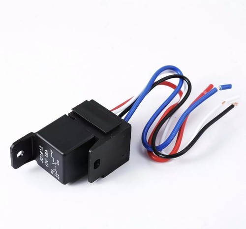 Car Auto DC 12V Volt 30/40A Automotive 4 Pin 4 Wire Relay&Socket 30amp ...