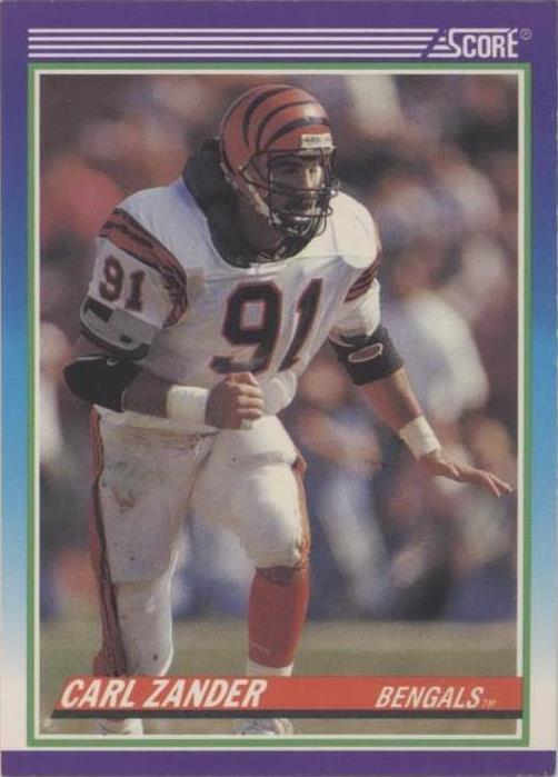1990 Score Carl Zander #478 for sale | eBay