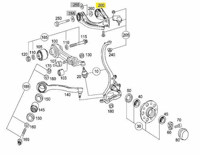 Mercedes-Benz A2113308907 for sale online | eBay