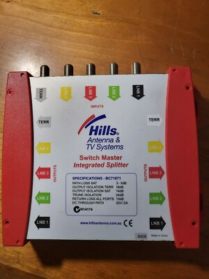 Hills SwitchMaster Integrated Splitter, 5 in/ 2 way | eBay