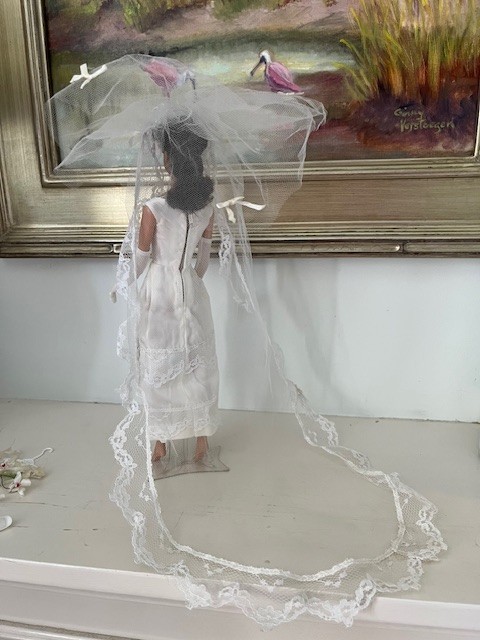 Vintage Original Barbie Here Comes the Bride 1966 Outfit #1665 NO DOLL ...