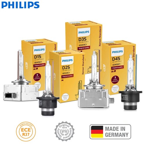 Philips D1S D2S D2R D3S D4S Xenon Standard 12V 35W Original HID ...
