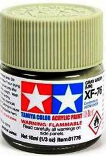 Tamiya 81776 - Acrylic Paint / XF-76 Imperial Japanese Navy Grey Green ...