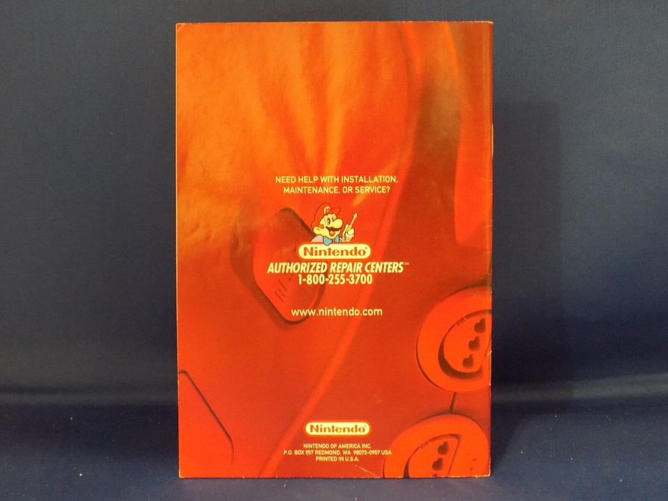 N64 Nintendo 64 Super Smash Bros. - Original Authentic Booklet Manual ...