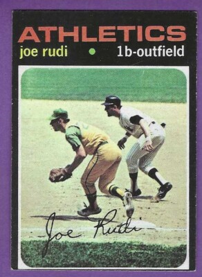1971 Topps - #407 Joe Rudi - Oakland Athletics - ExMt+ CENTERED | eBay