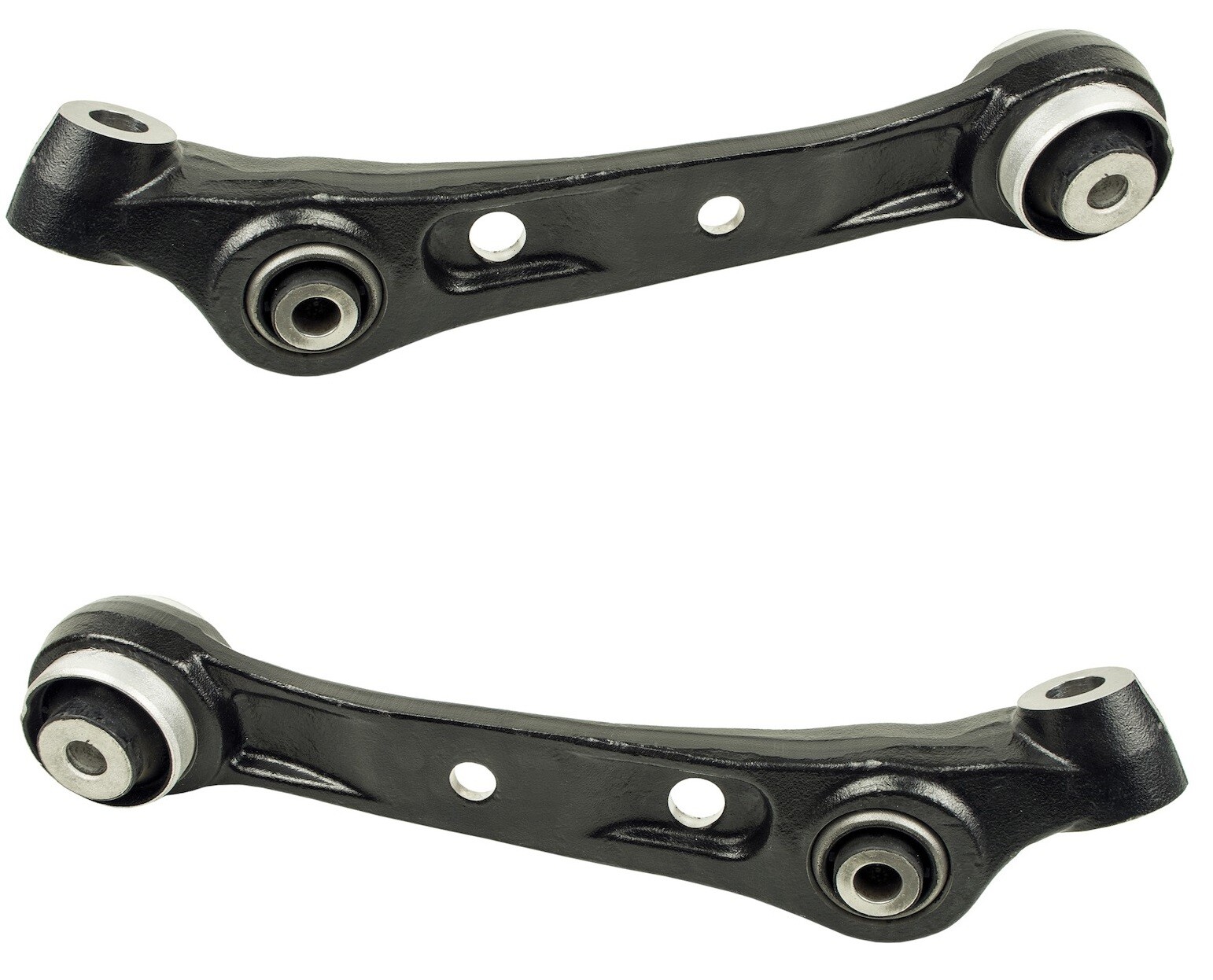 New Pair Set of 2 Front Lower Rearward Control Arms Mevotech For BMW ...
