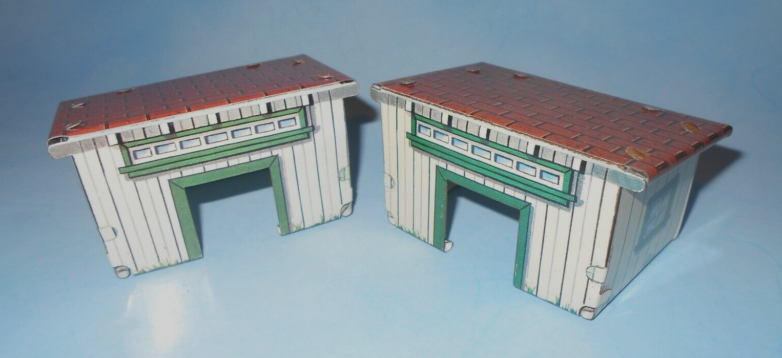 Vintage 1960s Marx Farm Play Set Tin Litho Chicken Coops | eBay
