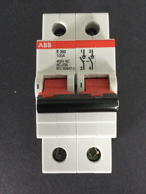 ABB 100a Main Switch Disconnectors 100 Amp Isolators Ac23a for sale ...