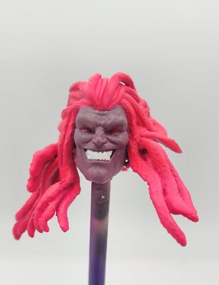 Marvel Legends Custom Gorgeous George Head 1/12 Scale Painted | eBay