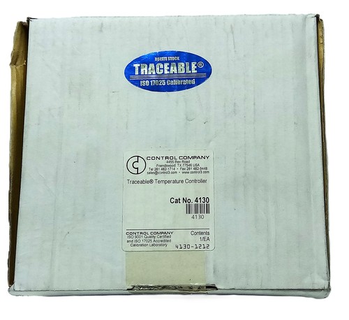 Traceable 4130 120 V AC Probe Style Temperature Controller w/ Timer | eBay