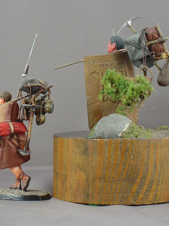 Marius Mules Mule Roman legion legionary 80mm model figure with ...