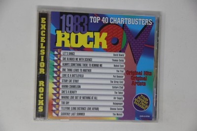 1983 Rock on Top 40 Chartbusters CD Original Hits Artists | eBay