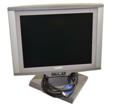 MultiQ 122 Executive 12" TFT Monitor 800x600 VGA Bildschirm Monitor ...