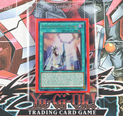 YuGiOh Spell Card Sky Striker Mecha Modules - Multirole MAMA-EN012 ...