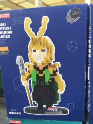 Loki Super Hero, 460pcs Building Blocks | eBay Australia