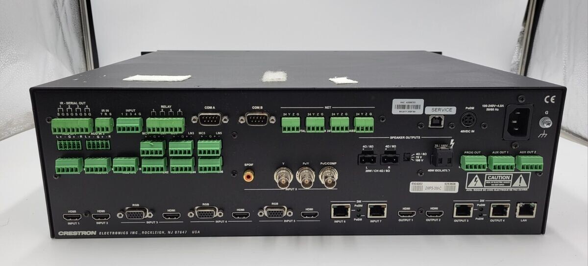 Crestron DMPS3-300-C DigitalMedia Presentation System - Black for sale ...