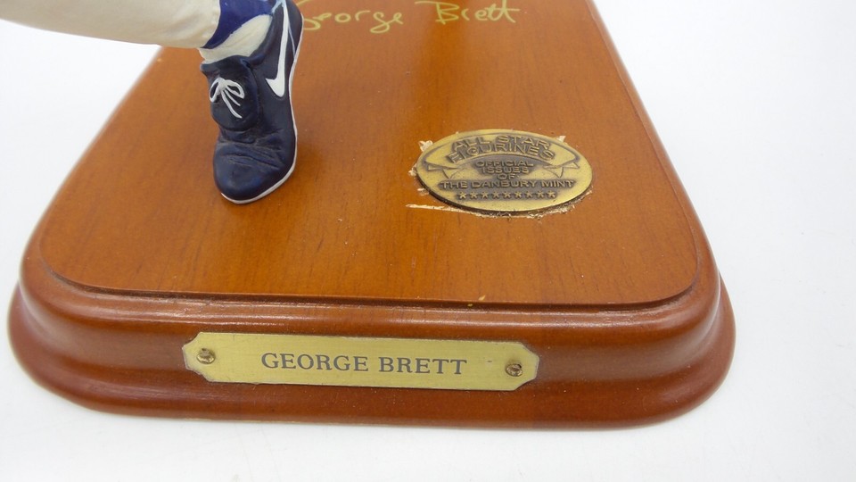 GEORGE BRETT The Danbury Mint All Star Figurines Collection Statuette ...