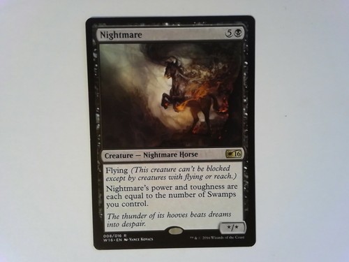 Nightmare Welcome Deck 2016 - Magic the Gathering Mtg - Black | eBay