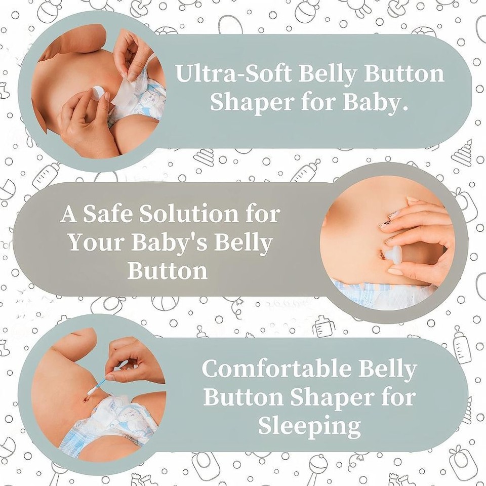 Silicone Belly Button Shaper Silicone Plugs Newborn Baby | eBay