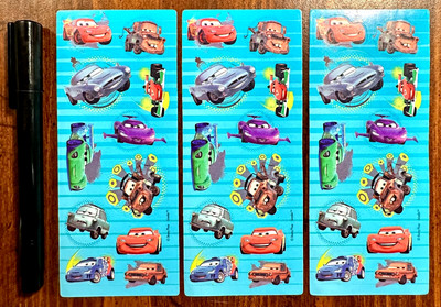 Disney Pixar Cars Stickers Scrapbooking Card Making - 3 loose sheets ...