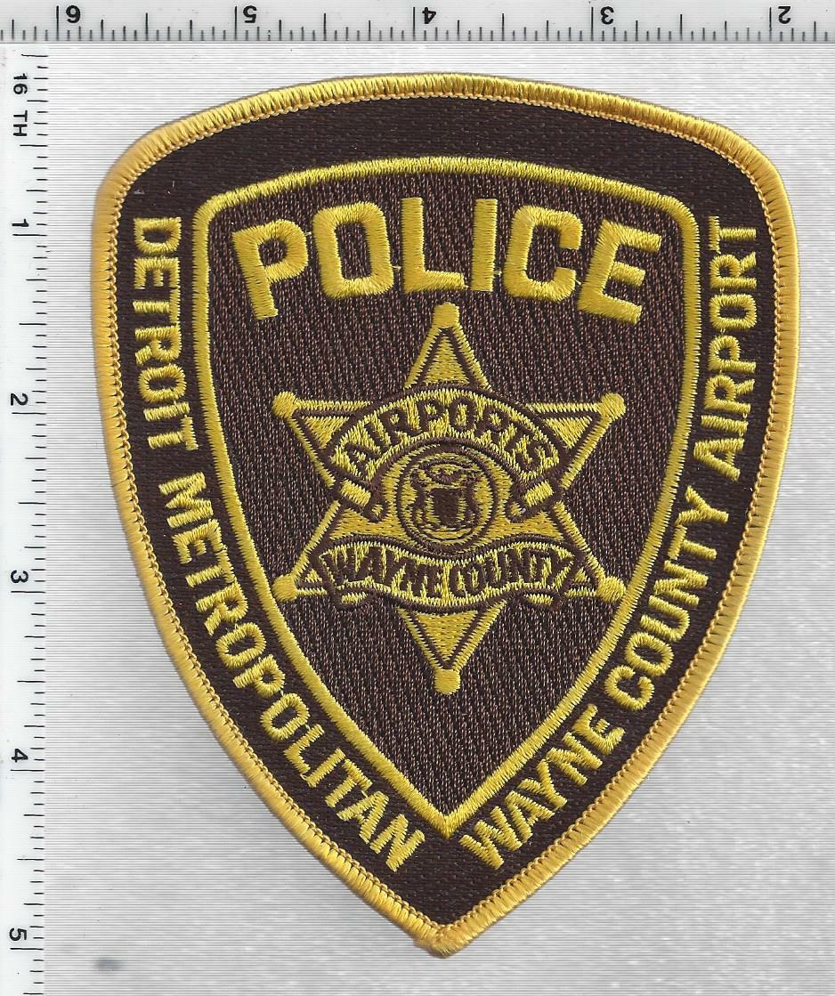 Detroit Metropolitan Wayne County Airport Police (Michigan) 1st Issue ...